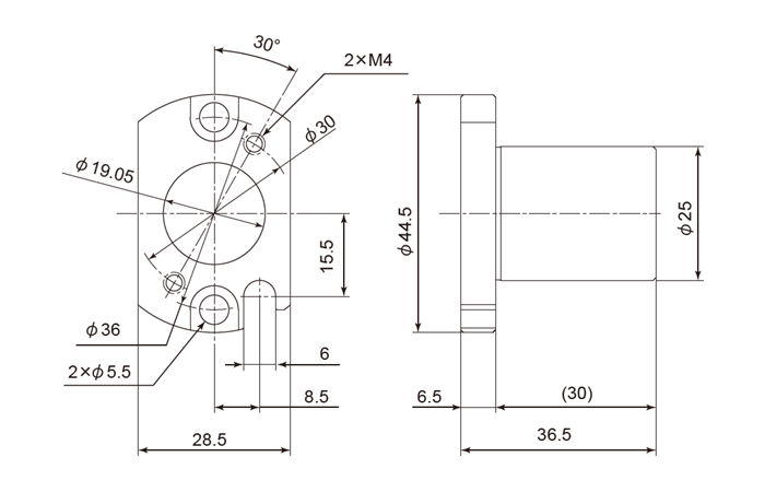 NAKANISHI | Product Lineup | SL-19.05x25x6.5LSL-19.05x25x6.5L
